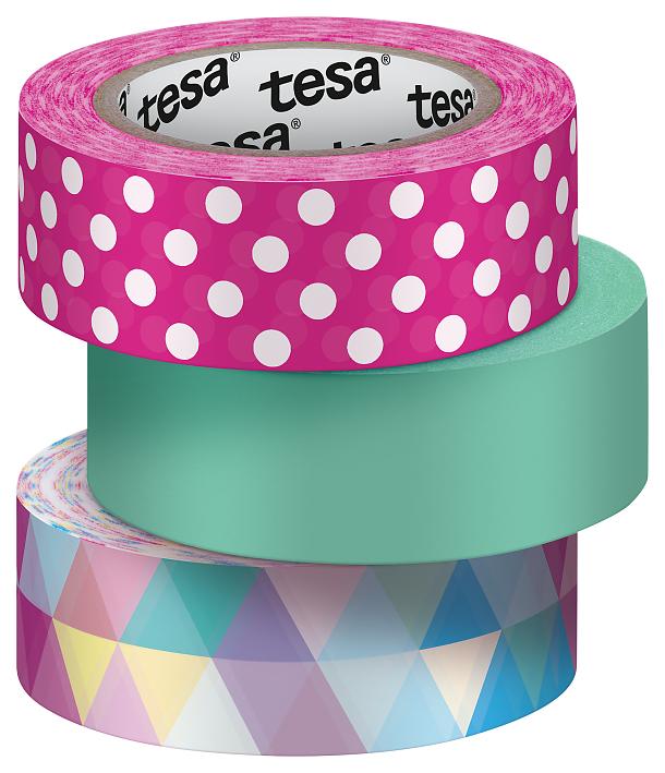 Wall Art im Kreativ-Studio - mit tesa Deco Tapes - Decorize